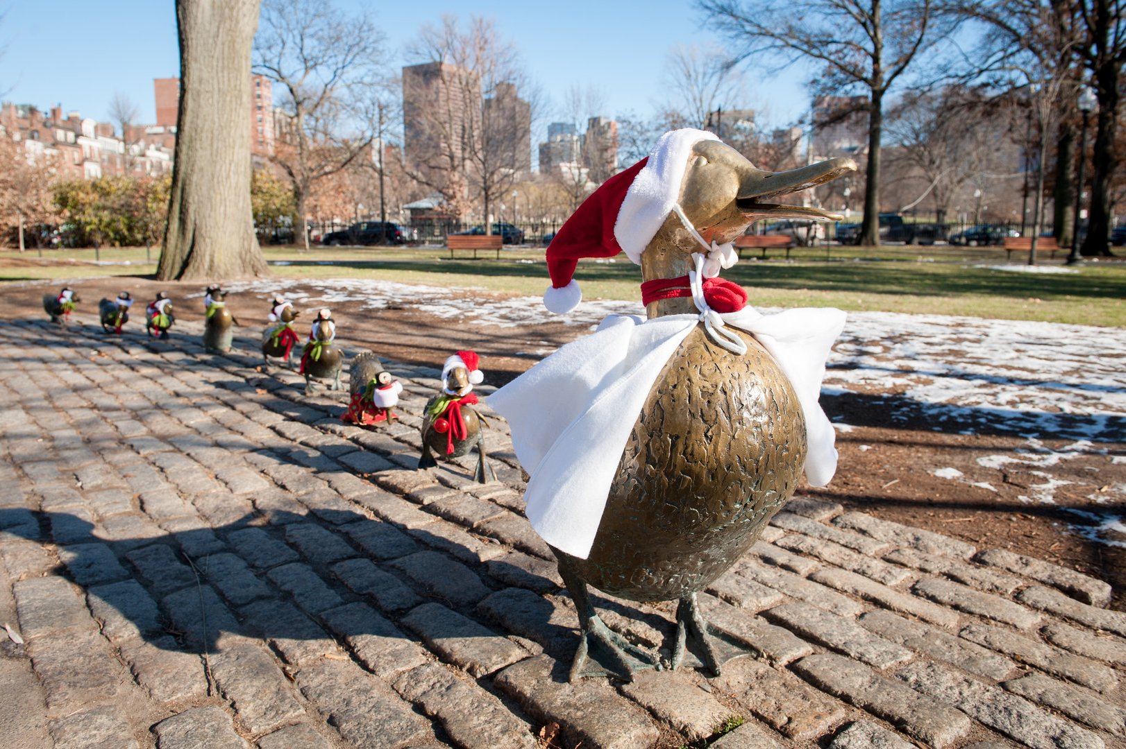 Make Way For Ducklings Statue - Boston, United States