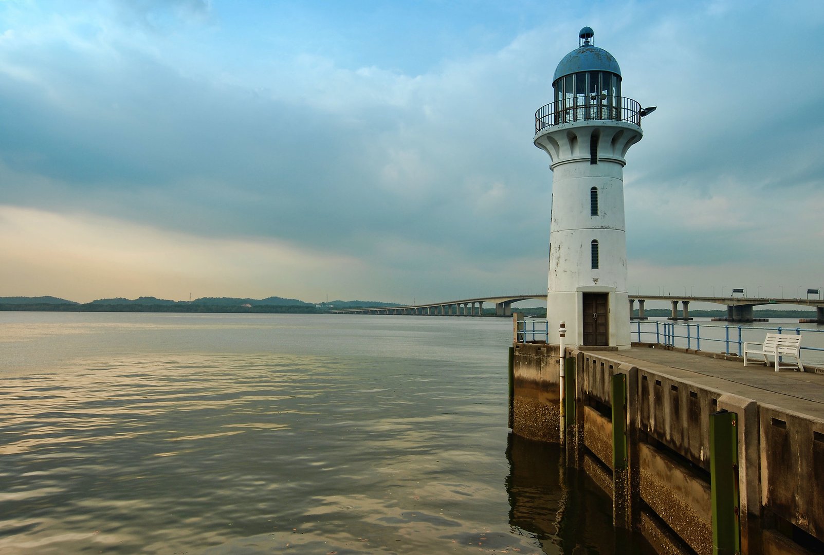 Raffles Marina Lighthouse - Singapore, Republic of Singapore
