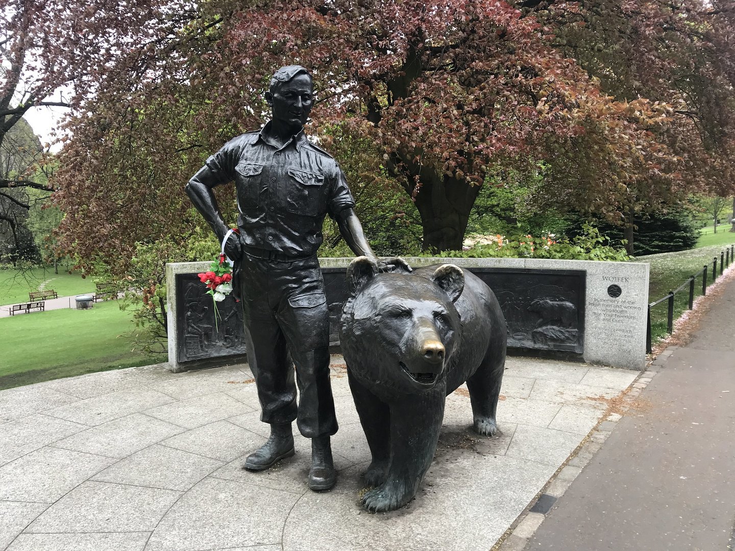 Wojtek The Soldier Bear - Edinburgh, United Kingdom